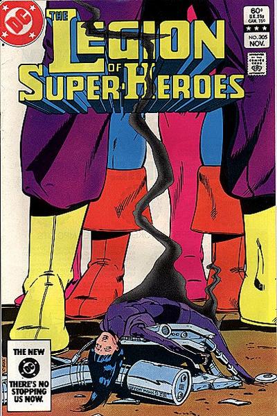 The Legion of Super-Heroes 1980 #305 Direct ed. - high grade - $2.00 ...