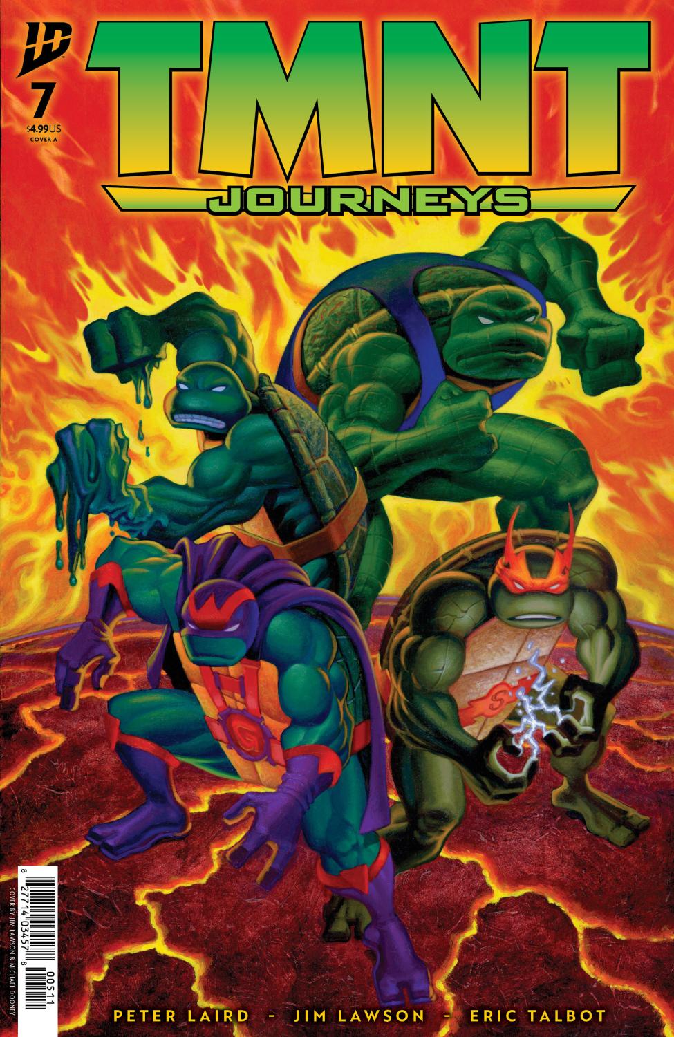 TMNT JOURNEYS #7 COVER A DOONEY AND LAWSON CVR A – Big B Comics